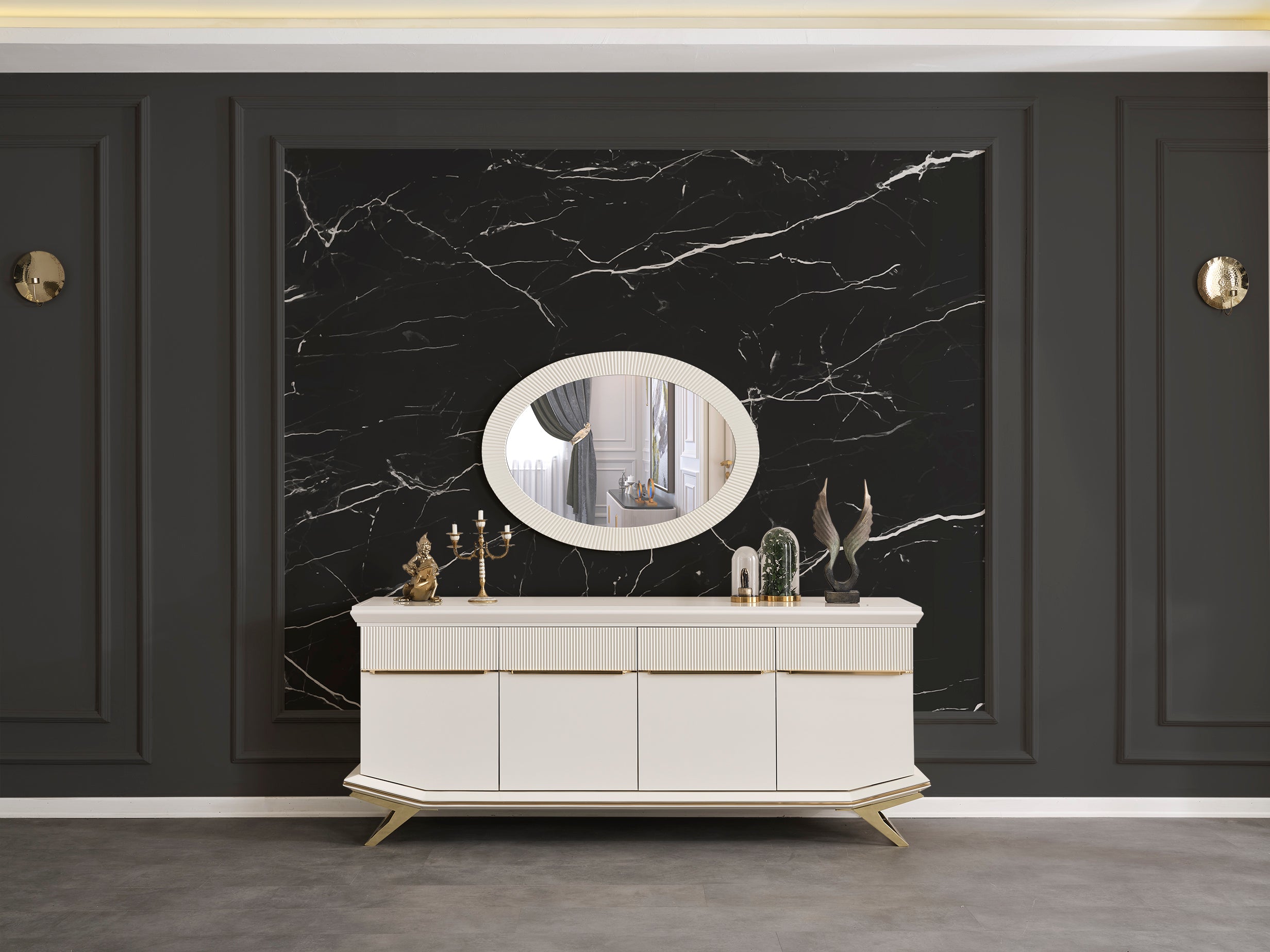 Angel Gold Console Table – Livaliving.com.au